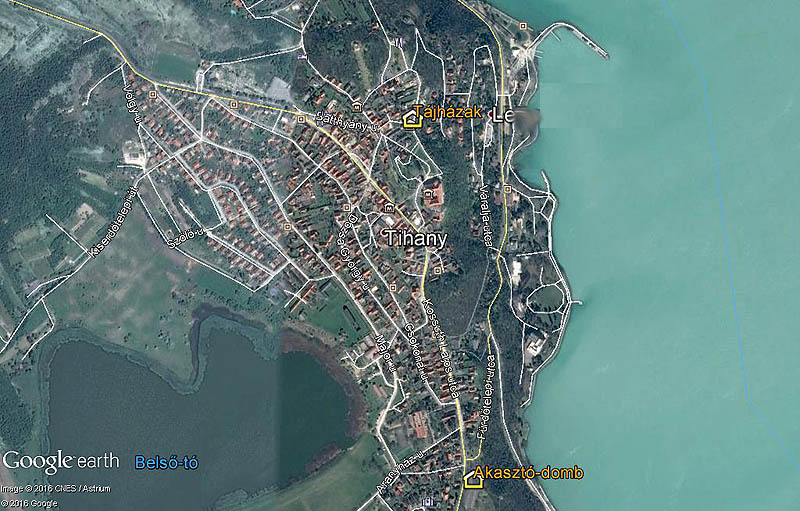Tihany-terkep-programhelyszinekkel – balatontipp.hu