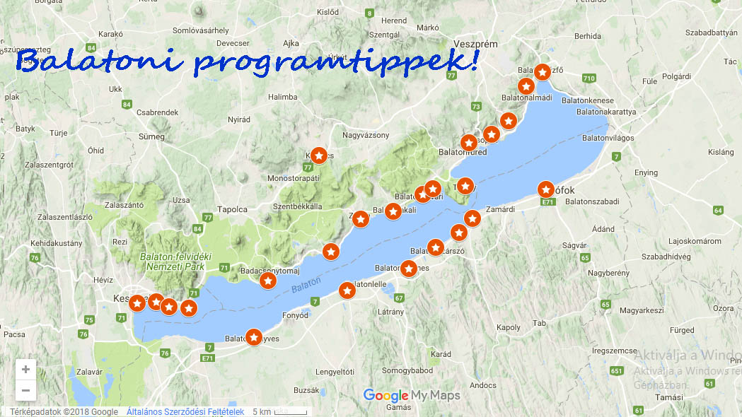 Több mint 70 balatoni programtipp a július 25-augusztus 3. közötti ...
