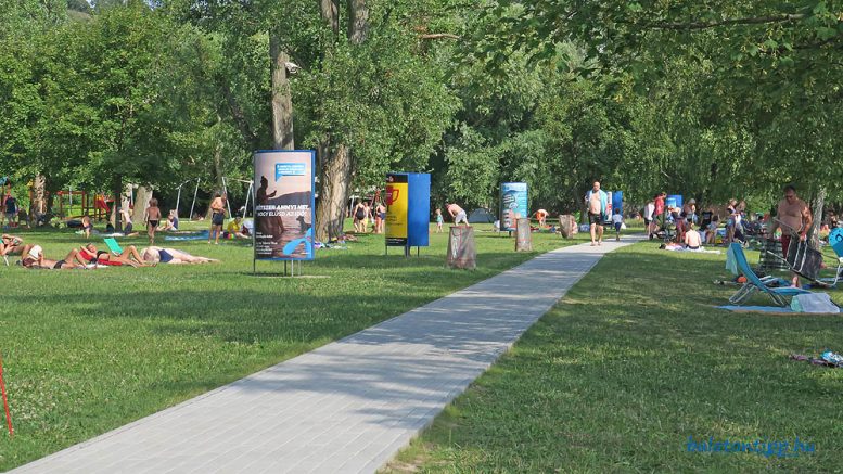 Balatonkenese – Megújult játszótér és sétány az akarattyai Bezerédj ...